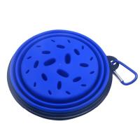 China Collapsible Silicone Pet Slow Feeder Bowl 350ml 1000ml Portable Dog Cat Travel for sale