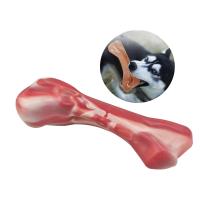 China TPR Dog Chew Toy Bone for Aggressive Chewers Eco-Friendly Natural Rubber S M L Sizes for sale