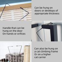China Retractable Cat Feather Toy with 180cm Rope and 10 Color Options - Interactive Hanging Plush Design for Indoor Cats for sale