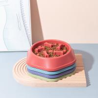 China Plastic Anti Choking Slow Feeding Dog Bowl with LCD Display 18.5cm for sale