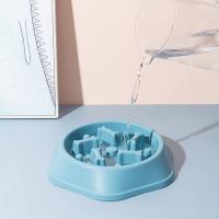 China Plastic Anti Choking Slow Feeding Dog Bowl with LCD Display 18.5cm for sale