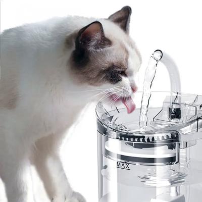 China Automatic Pet Water Dispenser 1.8L BPA Free Plastic Cat Water Fountain Faucet for Small Medium Dogs for sale