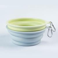 China Foldable Travel Pet Water Feeding Bowl - 350ml/650ml/1000ml Capacity, Food-Grade Silicone, Collapsible Design for sale