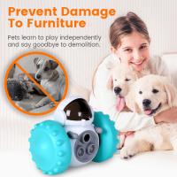 China Pet Slow Treat Toy Food Puzzle Feeder 5.43×3.15×4.37 Inch ABS+PC Interactive Dog Toy for sale
