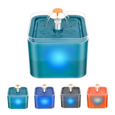 China Automatic Cat Water Dispenser Drinking Fountain 2L Stainless Steel Quiet Pump for sale