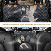 China Pet Travel Waterproof Hammock Car Seat Cover 54x58 Inch Large Dog Back Seat Protector for sale