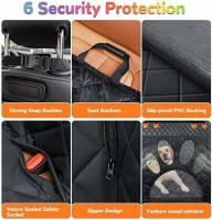 China Pet Travel Waterproof Hammock Car Seat Cover 54x58 Inch Large Dog Back Seat Protector for sale