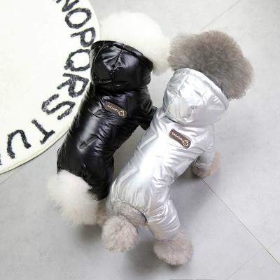 China Winter Padded Dog Jacket for Small Dogs Cotton Four-Leg Coat S-2XL for sale