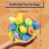 China Pet Slow Feeder Interactive Food Puzzle Dispenser Robot 20cm Durable ABS for sale