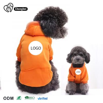 China Multicolor Winter Warm Hoodie Dog Clothes for XL Breeds Cotton 47cm Chest for sale