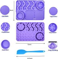 China Custom Slow Feeder Dog Lick Mat 304x204x42mm 430x288x42mm for Dogs Cats Small Animals for sale