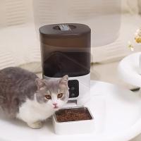 China White ABS 6L Smart Cat Feeder with WiFi App Control and Camera for Small Animals - 31x33x19cm for sale