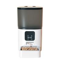 China White ABS 6L Smart Cat Feeder with WiFi App Control and Camera for Small Animals - 31x33x19cm for sale
