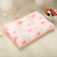 China Custom Printed Dog Blanket Soft Plush Coral Fleece Machine Washable 0.1kg XS for sale