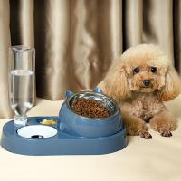 China 4 in 1 Combination Pet Bowls Feeder Stainless Steel Ceramic with LCD Display for Dogs Cats for sale