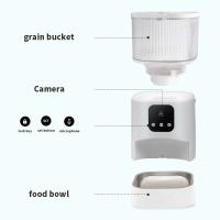 China 3L Smart WiFi Pet Food Dispenser with 110-240V Dual Power and Mobile App Control for Dogs and Cats for sale