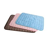 China Self Cooling Dog Mat XS to XXL Mechanical Freeze Pet Pad Washable Cotton Summer Bed for sale
