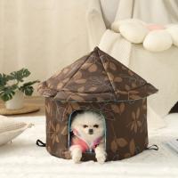 China Waterproof Pet Bed Customized Logo Foldable Winter Dog House for Pet House for sale