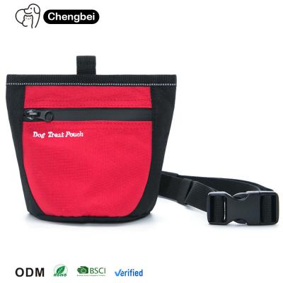 China Dog Treat Bag Pet Walking Training Hip Fanny Pack with Dispenser and Cloth 300 Pcs for sale