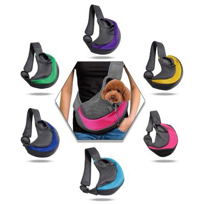 China Adjustable Pet Travel Backpack Carrier Bag for Cats and Dogs Sizes 38x24cm to 44x31cm for sale