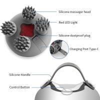 China Waterproof Silicone Pet Scalp Massager 3 Hour Charging Time CHARGE Power Source for sale