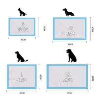 China Eco Friendly Disposable Pet Puppy Dog Pee Training Pad Soft Non Woven Fabric 60x90cm for sale