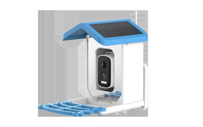 China Solar Powered Smart Bird Feeder with 5MP Camera, 4000mAh Battery & AI Bird Recognition for Outdoor Wildlife Monitoring for sale