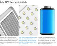 China IP66 LED CCTV Powerful Solar Flood Lights for sale