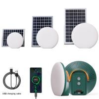 China Power Bank Solar Camping Lights LED Portable Energy Solar Rechargeable Lantern for sale