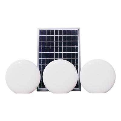 China 3pcs Rechargeable Solar LED Camping Lantern Outdoor Portable for sale