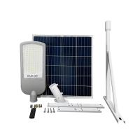 China Aluminium Solar Cell Led Street Light IP66 Waterproof Solar Panel Road Light for sale