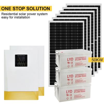 China 900W Home Off Grid Solar System Lead Acid Battery for sale