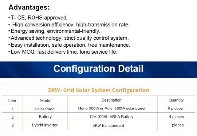 China Ground Mounting Off Grid Solar System 1.5-100kW For Residential Commercial for sale