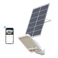 China White CCTV Solar Sensor Security Light Aluminum Alloy for sale