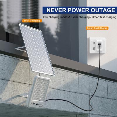 China Solar Powered Solar CCTV Light White 1200lm 350*530*17mm for sale