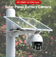 China 5 Inch Solar Power 4g Wifi Security Camera LCD Display 3.7V Input Voltage for sale