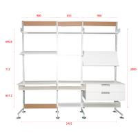 China Metal Detachable Folding Storage Rack with Wheels for Assembling Living Room Multi-Room Use for sale