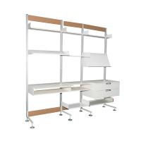China Metal Detachable Folding Storage Rack with Wheels for Assembling Living Room Multi-Room Use for sale