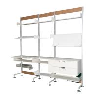 China Metal Detachable Folding Storage Rack with Wheels for Assembling Living Room Multi-Room Use for sale