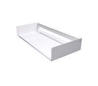 China 2026 New White Minimalist Aluminum Modular 5-Shelf Wall Shelves Living Room Furniture Home Decor Display for Apartment Warehouse for sale