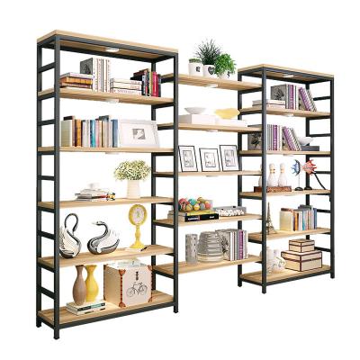 China 5-Layer Minimalist Design Aluminum Freestanding Display Shelves Supermarket Aisle & Corner Retail Shelf Dividers Home Furniture for sale