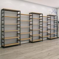 China 5-Layer Minimalist Design Aluminum Freestanding Display Shelves Supermarket Aisle & Corner Retail Shelf Dividers Home Furniture for sale