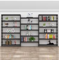 China 5-Layer Minimalist Design Aluminum Freestanding Display Shelves Supermarket Aisle & Corner Retail Shelf Dividers Home Furniture for sale