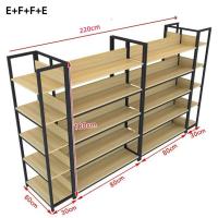 China Hot Sale Black Metal 5-Tier Black Home Warehouse Shelving Pharmacy Racks for Retail Warehouse for sale