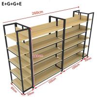 China Hot Sale Black Metal 5-Tier Black Home Warehouse Shelving Pharmacy Racks for Retail Warehouse for sale