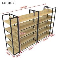 China Hot Sale Black Metal 5-Tier Black Home Warehouse Shelving Pharmacy Racks for Retail Warehouse for sale