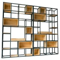 China Modern Aluminum Open Book Shelf Display Shelf Mdf Wall Shelf for sale