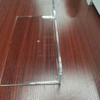 China Hot Sale Transparent Square Acrylic Floating Wall Shelf Multifunction Bathroom Jewelry Home Decor Rack with Screws for sale