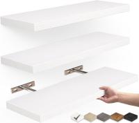 China Wood Wall Mounted Book Shelf Kitchen Floating Shelves Wall Shelf for Home Decorative for sale