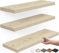 China Wood Wall Mounted Book Shelf Kitchen Floating Shelves Wall Shelf for Home Decorative for sale